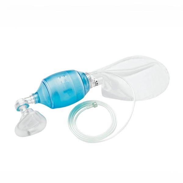 Adult 1500ml Bag-Valve Mask (BVM) | Size 5 Single-Use Resuscitator