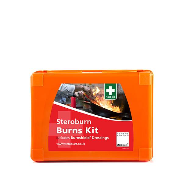 Steroplast Burncare Kit – Emergency First Aid Kit for Burns – Orange ...