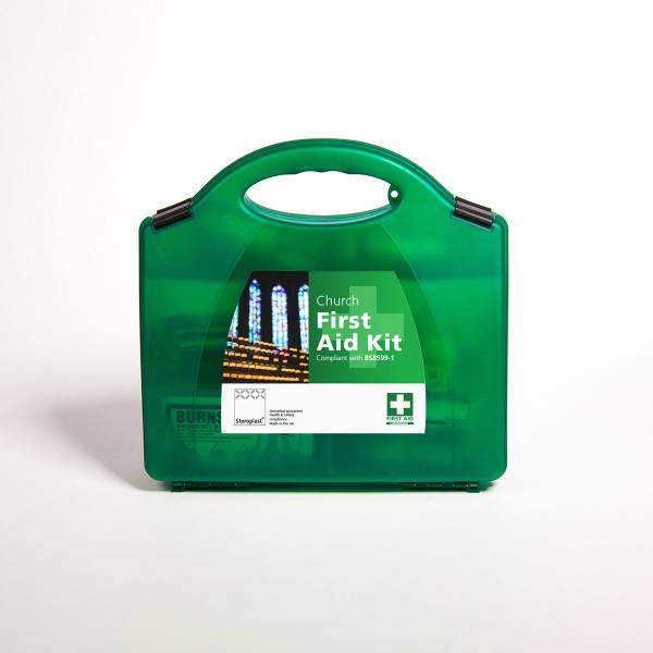 Church First Aid Kit | Small Kit in Premier Box (BS8599-1)