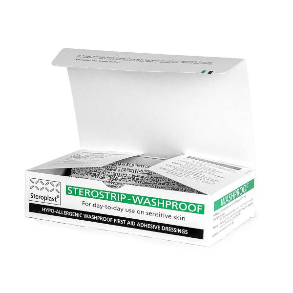 Sterostrip Washproof Hypoallergenic Plasters – 4cm x 2cm – Box of 100 ...
