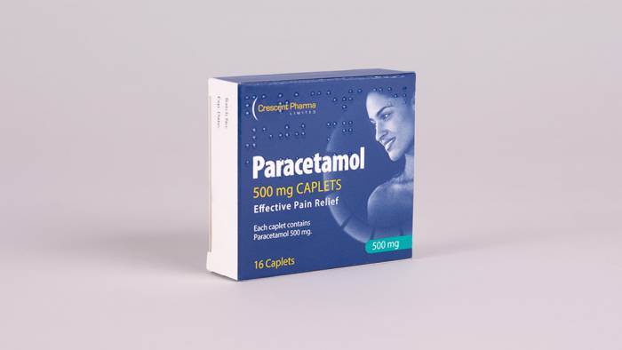 Paracetamol 500mg Caplets - 16 Caplets - Steroplast