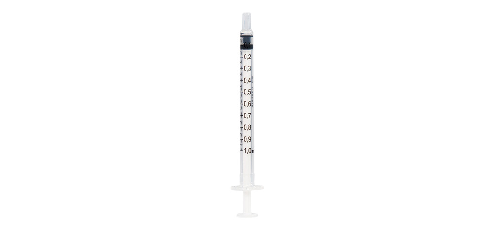 Luer Slip Tip IV Syringes | 1ml | Sterile | Concentric Tips | Pack of 10