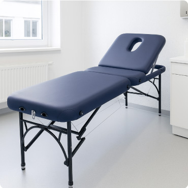 Affinity Marlin Portable Massage Couch | 25" Wide | Navy