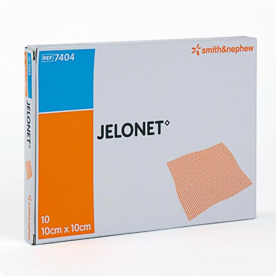 Jelonet Paraffin Gauze Dressing – 10cm x 10cm – Pack of 10 – Low ...