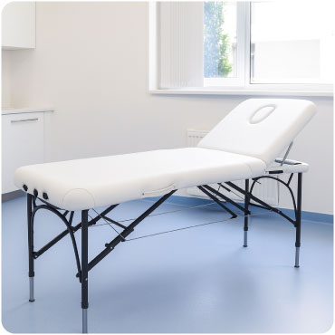 Affinity Marlin Portable Massage Couch | 25" Wide | White